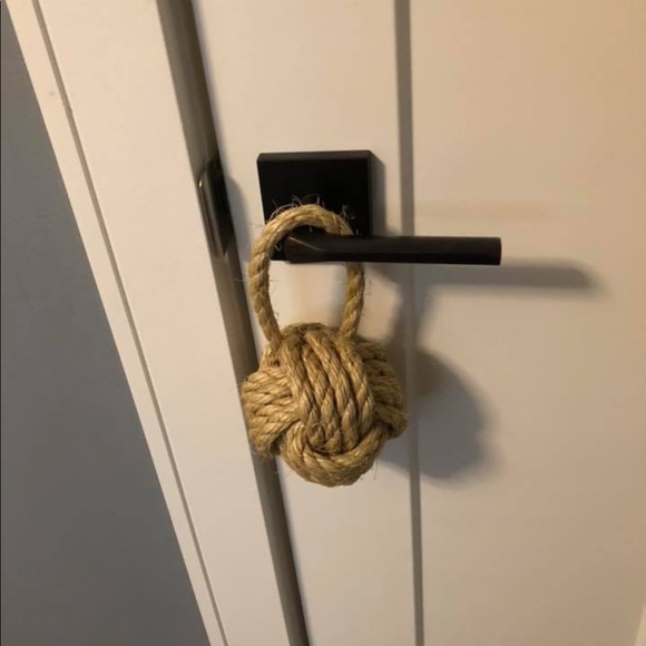 Other | Rope Knot Door Stop | Poshmark
